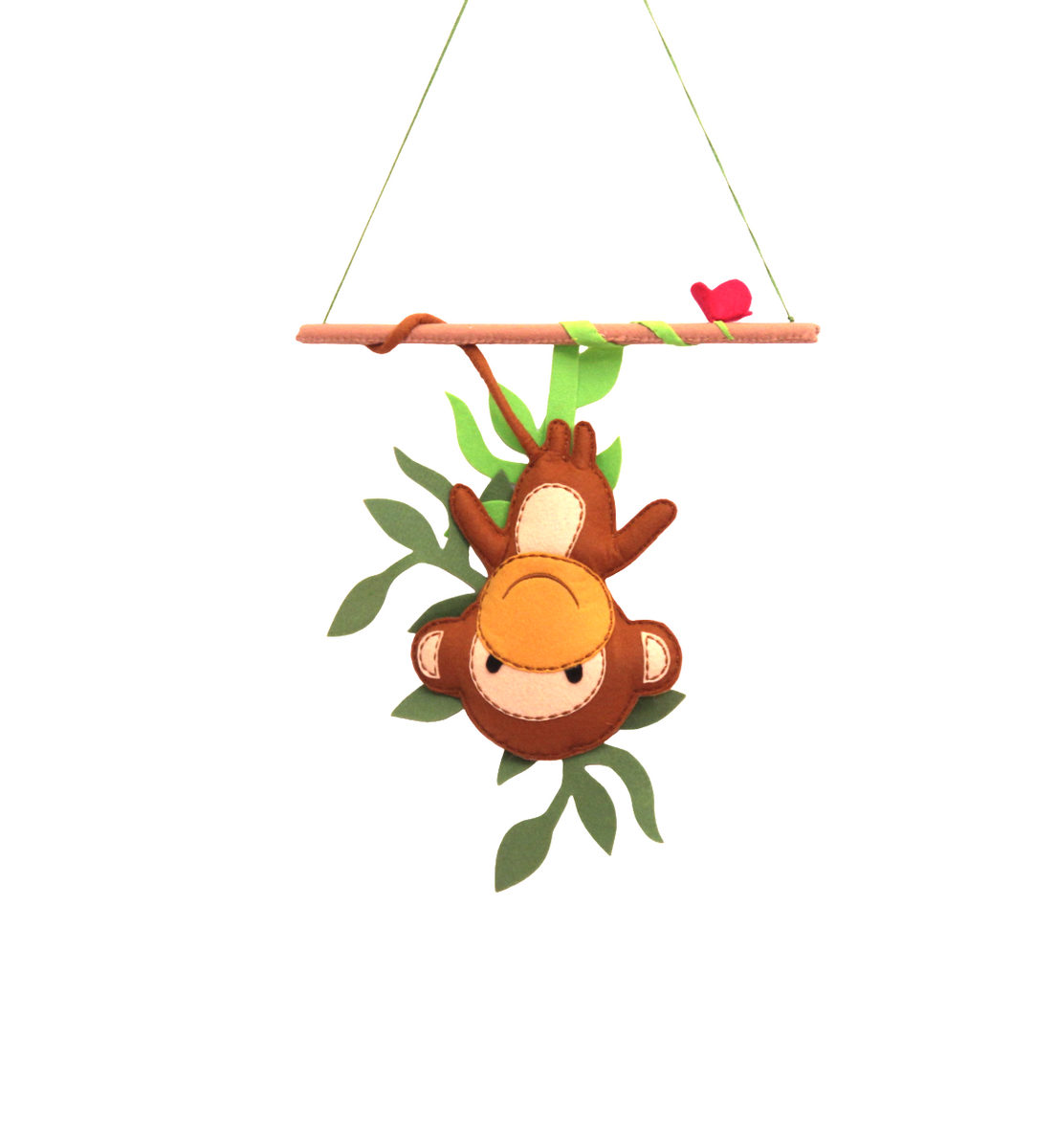 Monkey - Mobile Hanging – Peekaboo Patterns