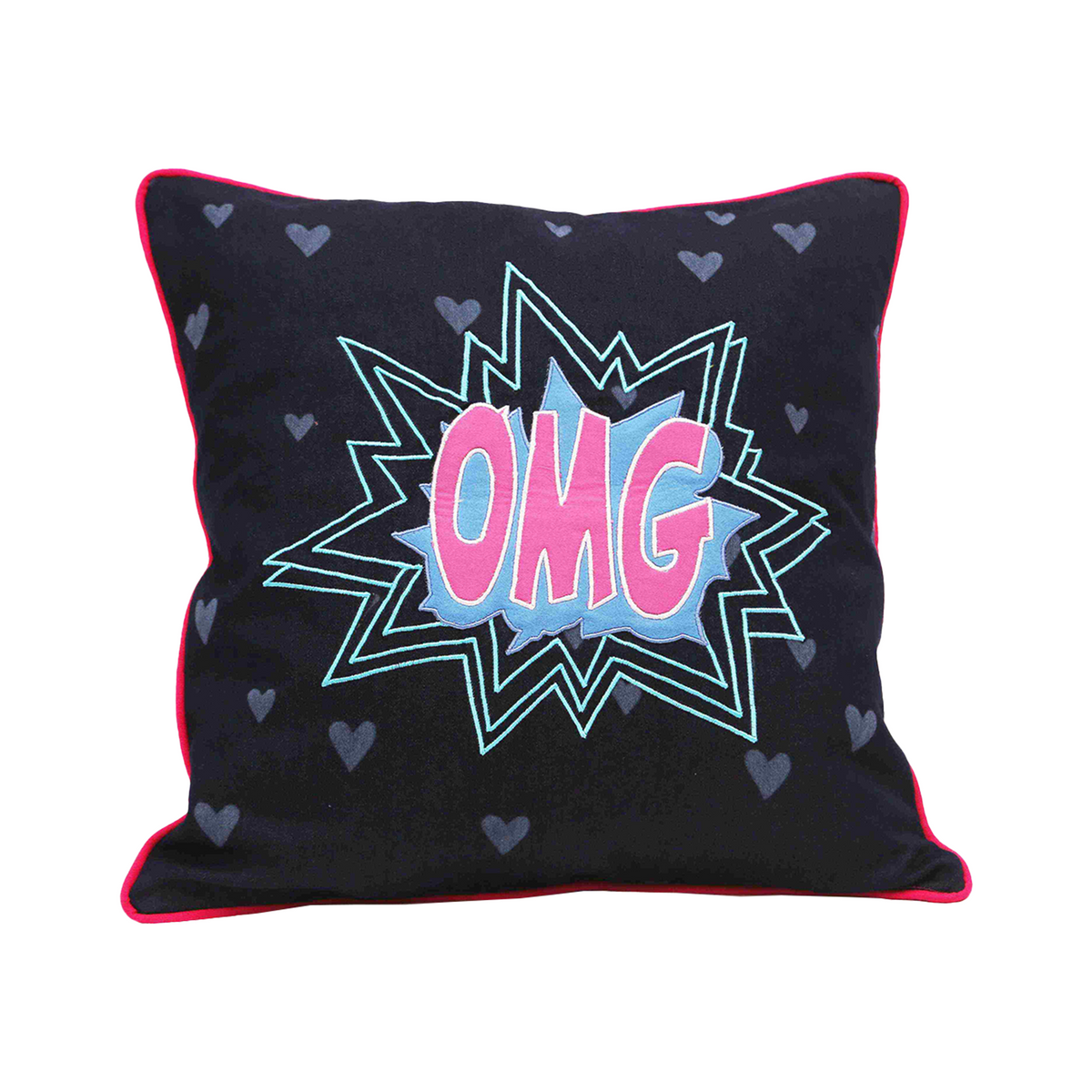 Comic Connection Girls Omg Cushion Cover – Peekaboo Patterns