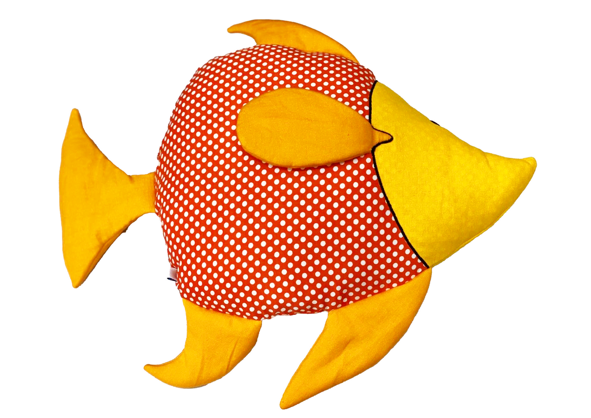 Fish Shaped Cushion – Peekaboo Patterns